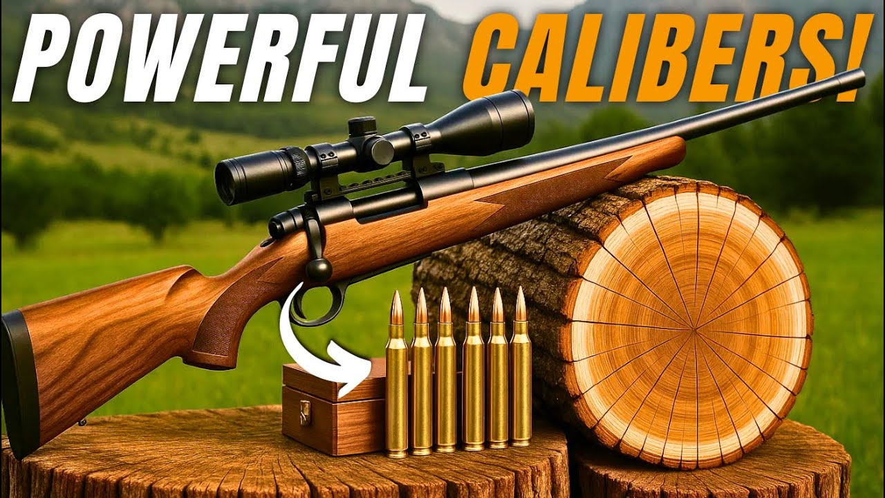 Top 5 CRAZY Powerful Rifle Calibers That Will SHOCK You! - YouTube