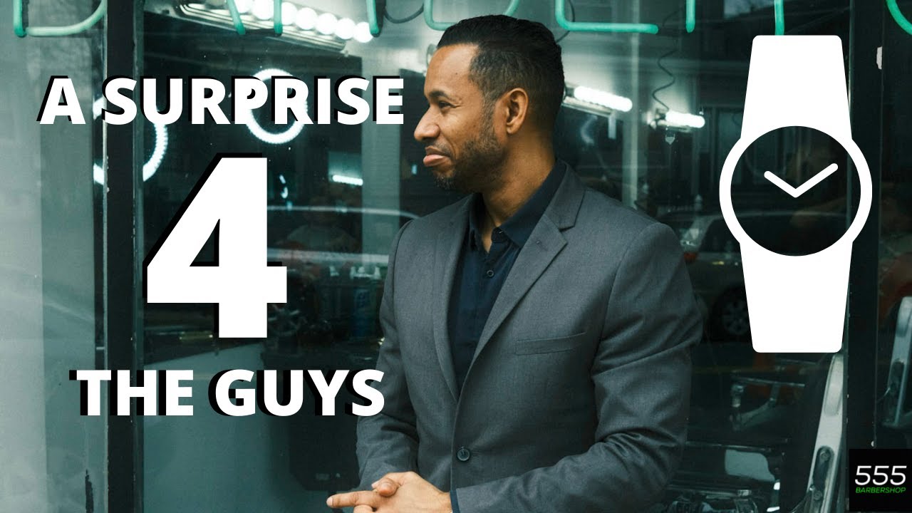 A SURPRISE 4 THE GUYS (The Air Compressor Prank) - YouTube