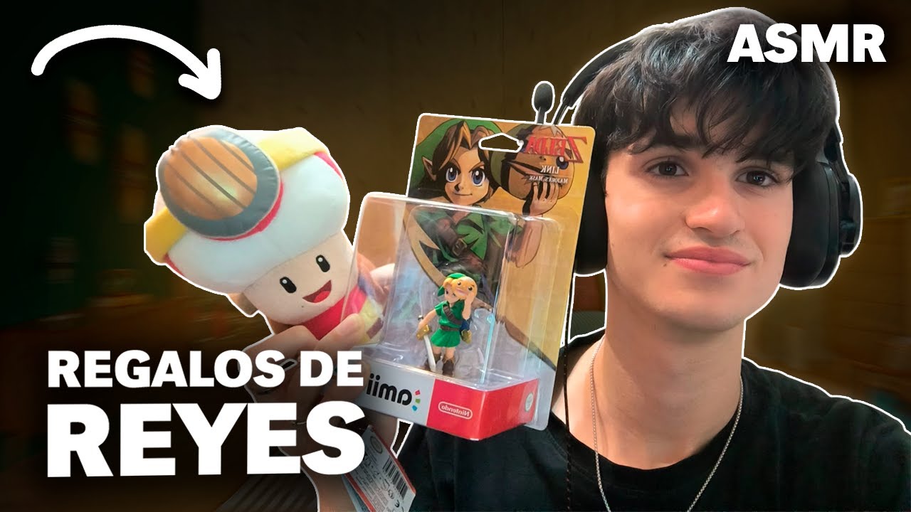 ASMR ESPAÑOL | MIS REGALOS DE REYES 👑🎄 y os cuento mi vida... | Salvita ASMR - YouTube