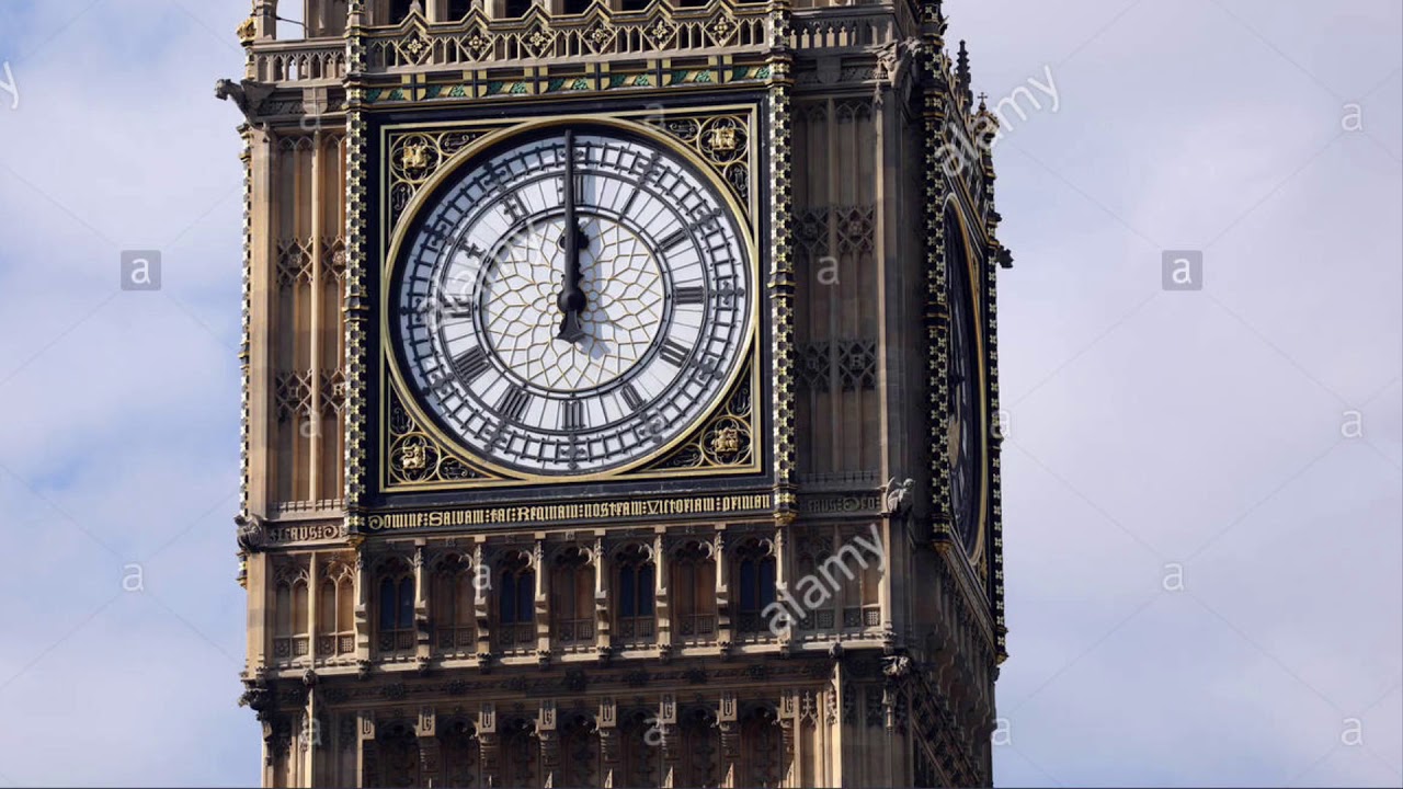 Big Ben 12 O’clock chimes - YouTube