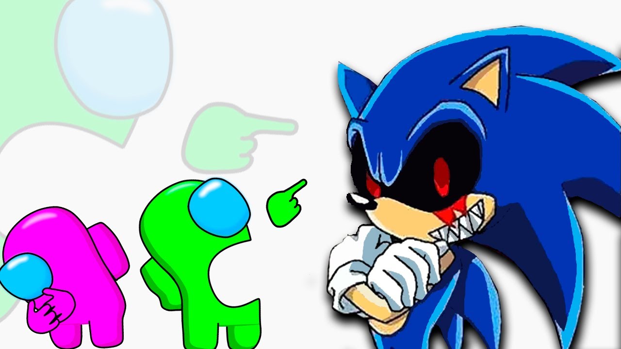 Sonic EXE Vs Among Us in real life animation - YouTube