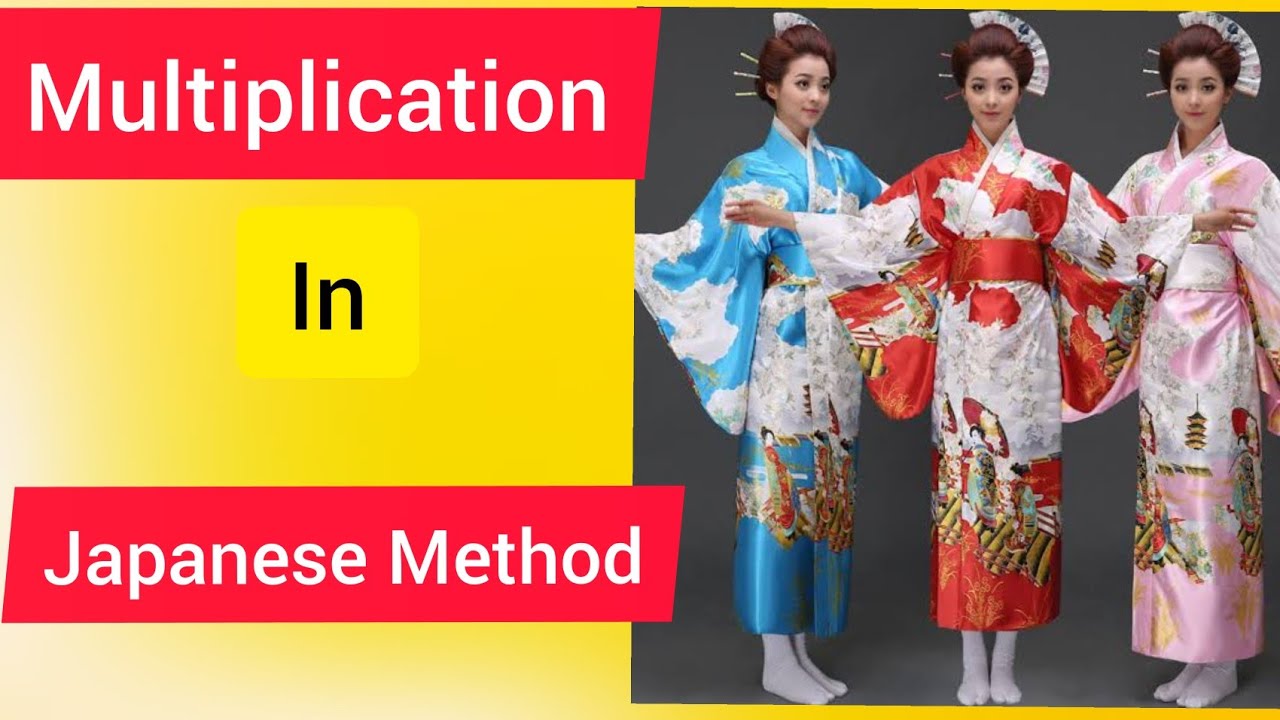 Maths 7j# Multiplication in Japanese Method - YouTube