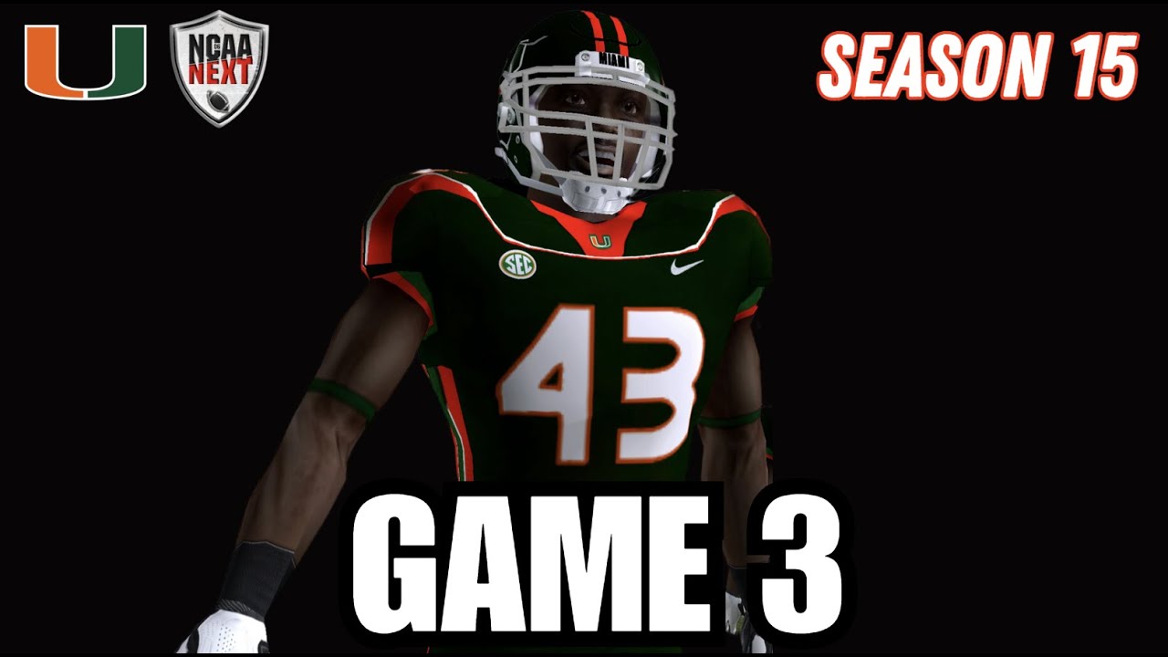 15 Seasons Later: Miami Hurricanes Dynasty on NCAA Football 06 - YouTube