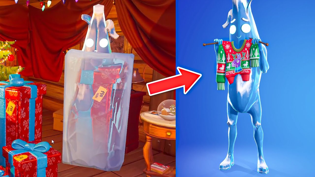 How to Open All Presents *GUIDE* (Fortnite Winterfest 2021) - YouTube