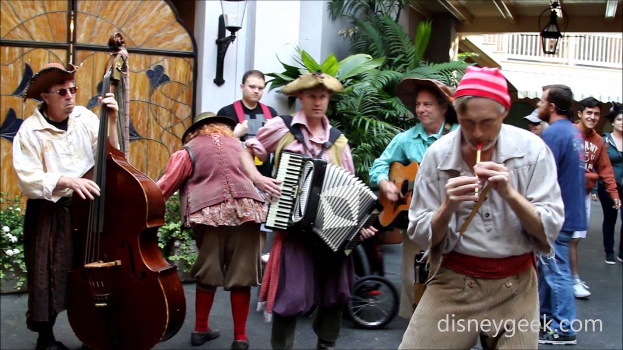 Disneyland: Bootstrappers performing on the Streets of New Orleans ...