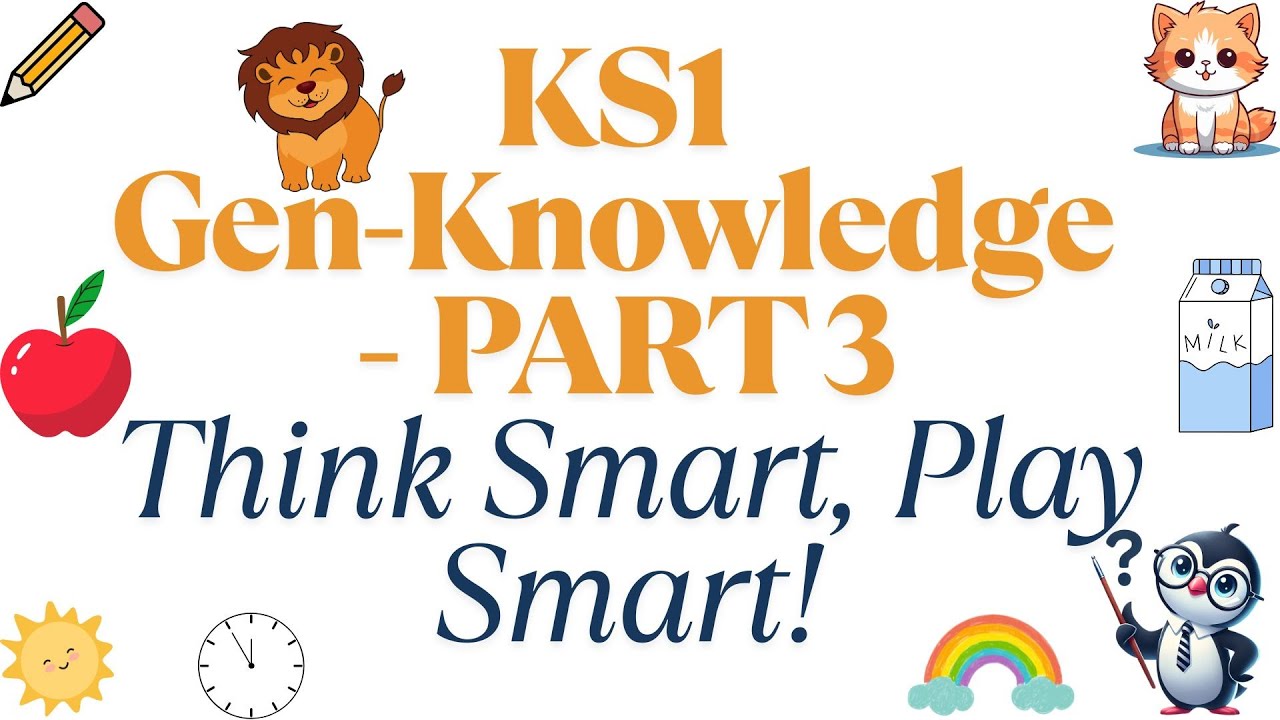 🎯 KS1 General Knowledge Quiz – Part 3 | Fun & Smart Questions for ...