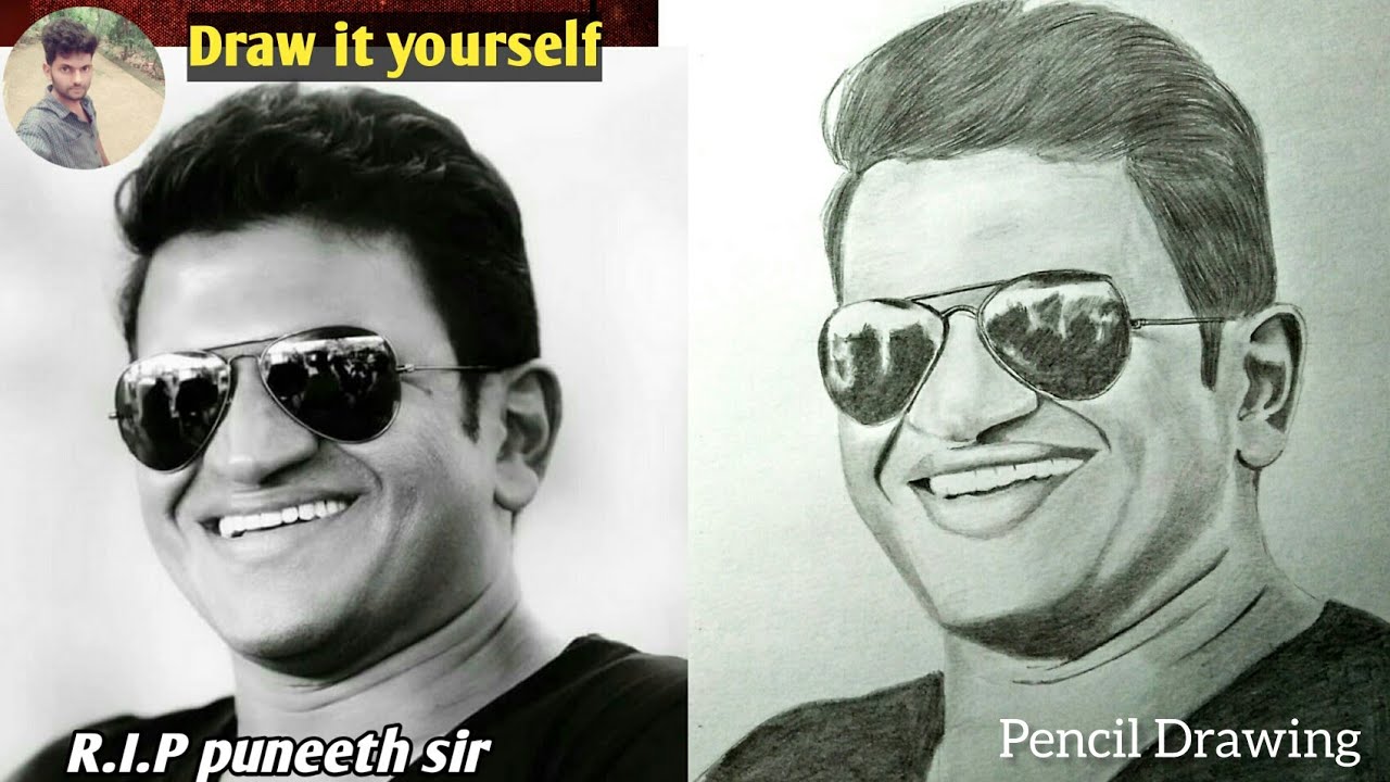 Tribute To power star puneeth rajkumar drawing | R.I.P puneeth sir ...