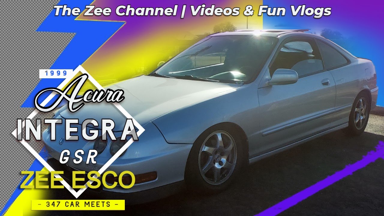 My 1999 Acura Integra GSR its running super clean - YouTube