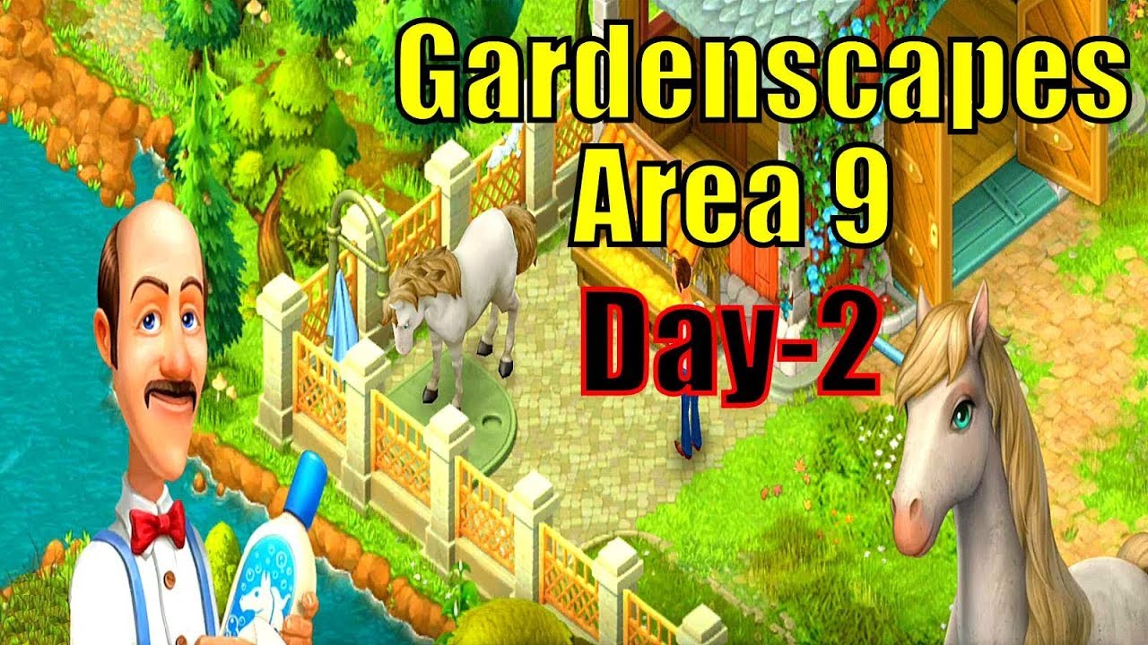 Gardenscapes New area 9 day 2 restored/Top garden designing free ...