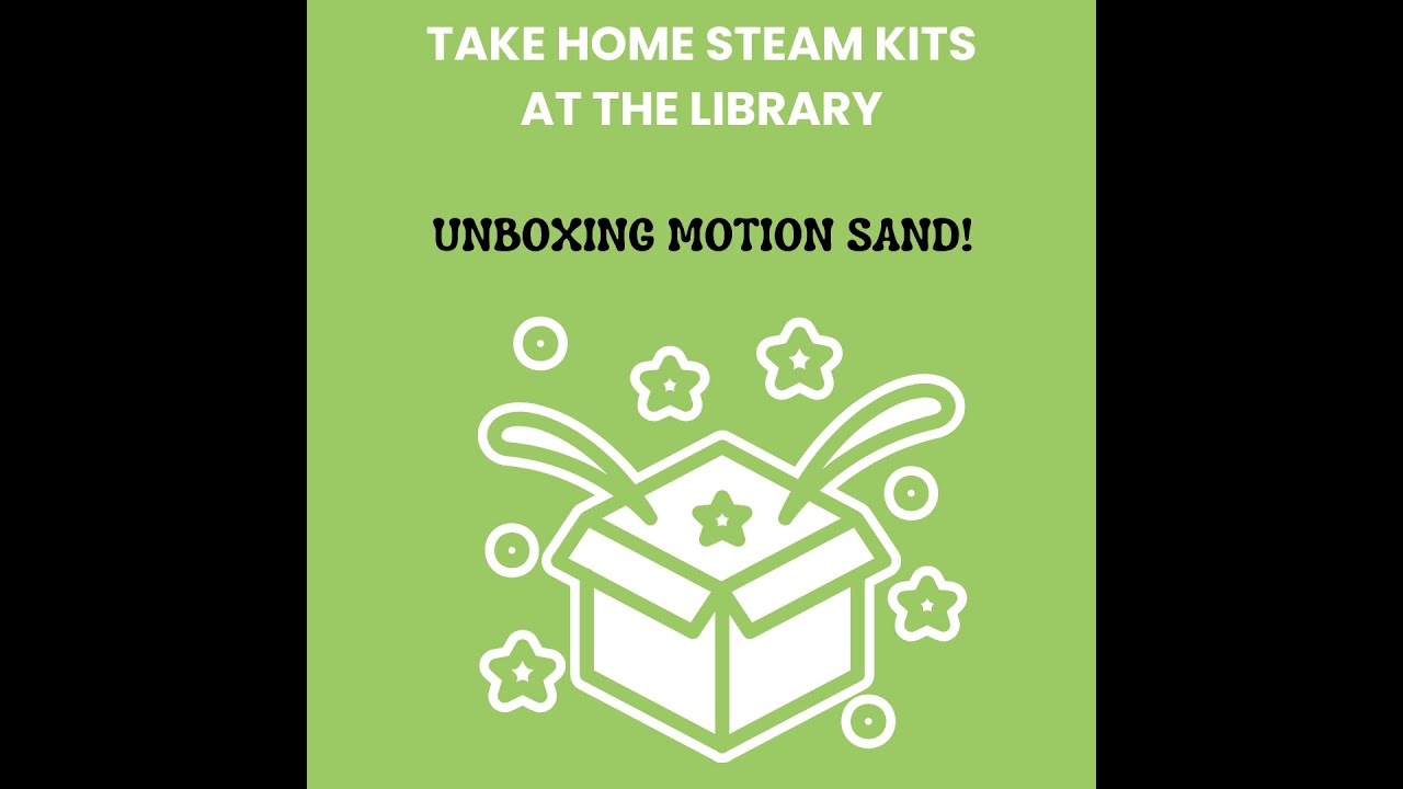 Unboxing Motion Sand STEAM kit! - YouTube