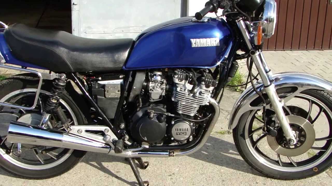 YAMAHA XJ 550 1984 r. - YouTube