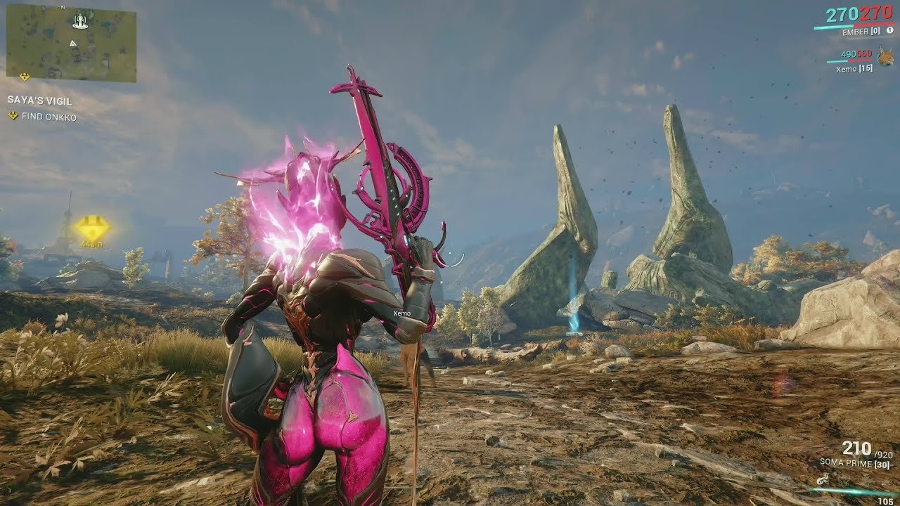 So I bought the Ember skin in Warframe... - YouTube