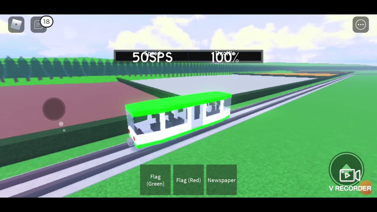 jogando trem (roblox) trams 😎 - YouTube