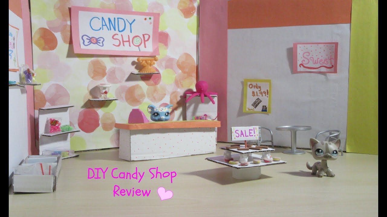 LPS: DIY Candy Shop Review || Sugar Diamond - YouTube