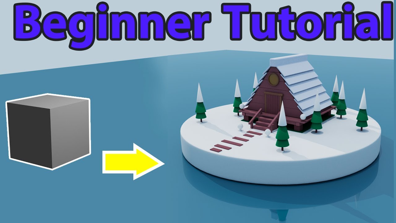 WoW How to make modeling 3D snow_ house in Autodesk Maya - YouTube