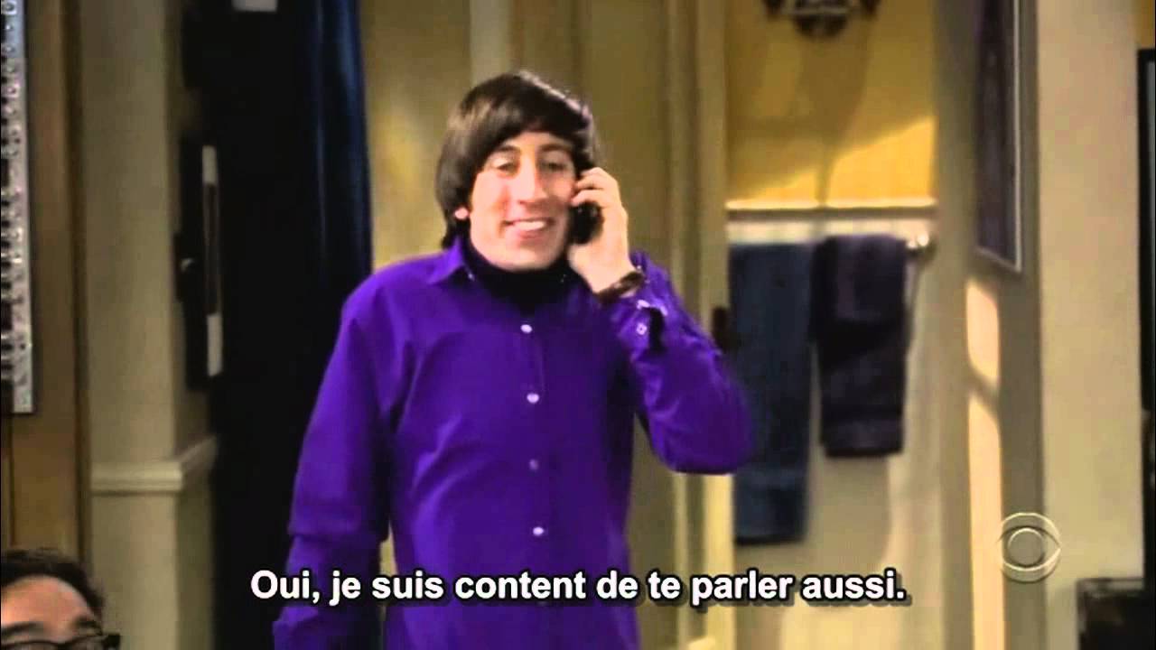 The Big Bang Theory - Wolowitz mimics Raj - YouTube