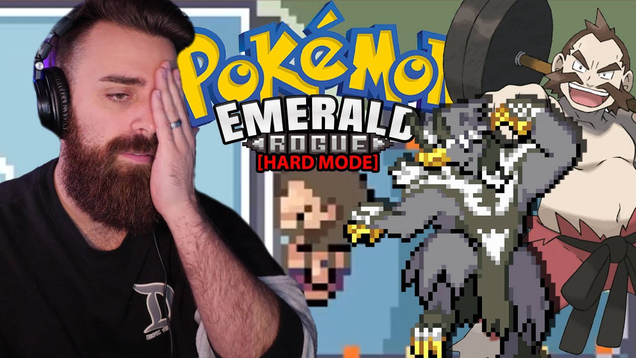 Hard Mode Is Hard... | Pokemon Emerald Rogue HARD MODE [05] - YouTube