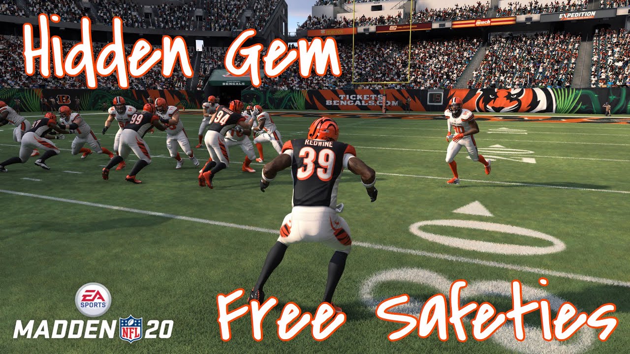 Hidden Gem Free Safeties In Madden 20 - YouTube