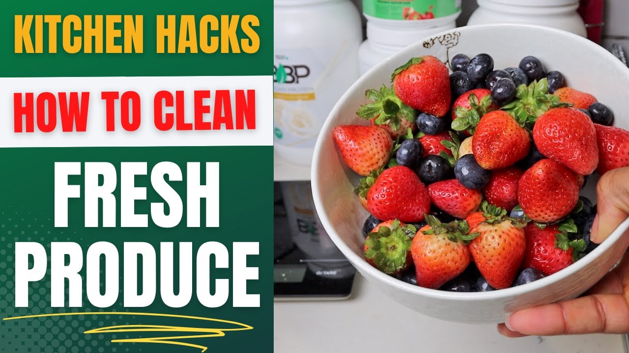 The Best Way To Wash and Clean Fresh Fruit & Produce | Vegan Kitchen ...
