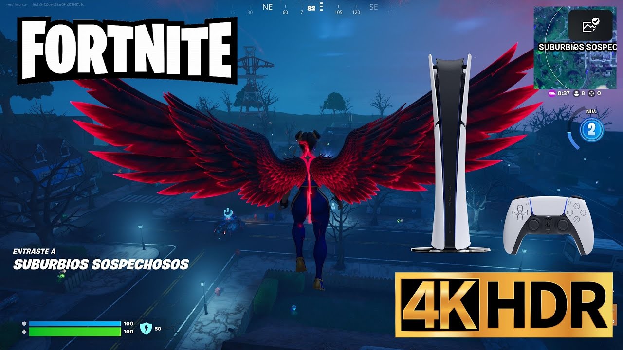 FORTNITE BLITZ - STRANGER THINGS - PS5 4K HDR / CHUN LI - YouTube