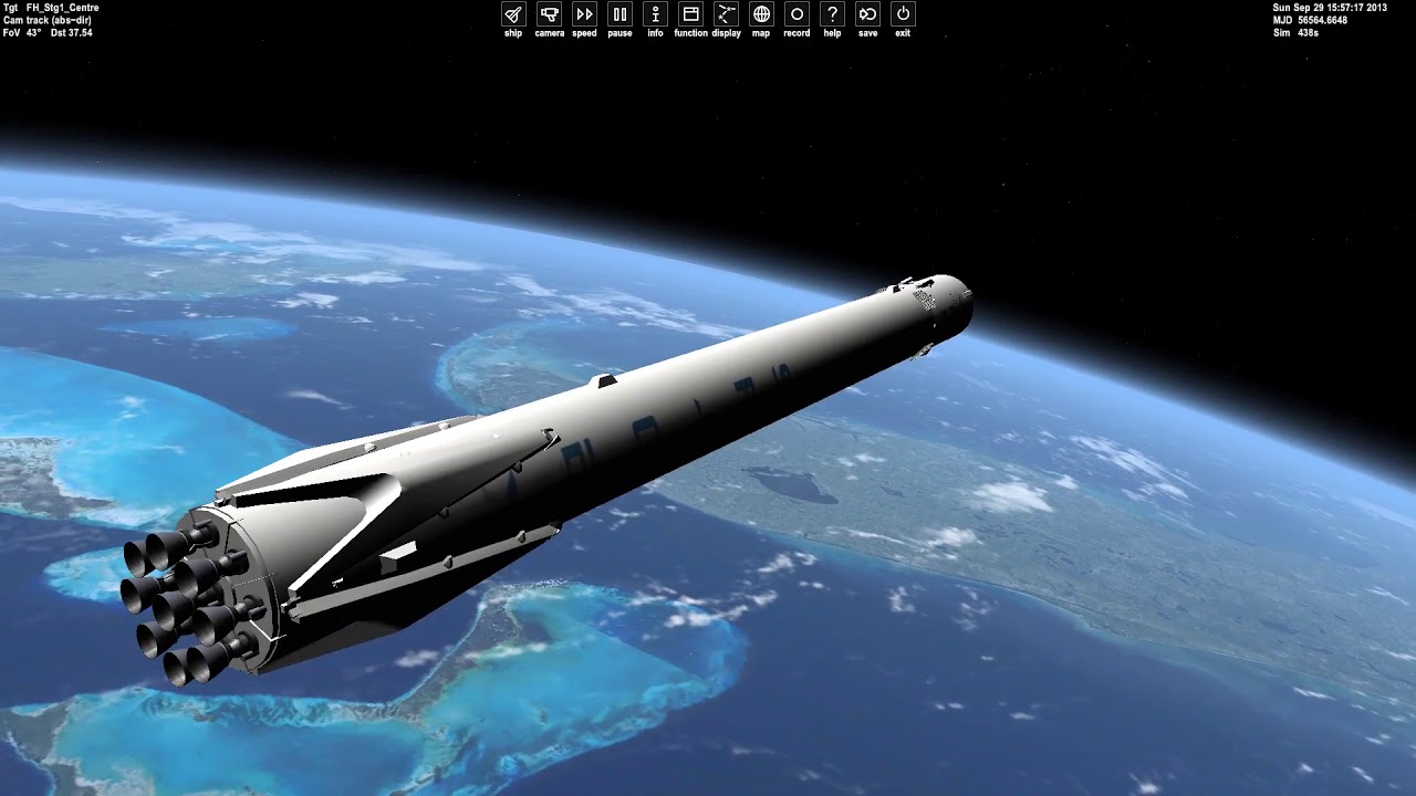 ORBITER 2016 SpaceX Falcon Heavy Flight Full - YouTube