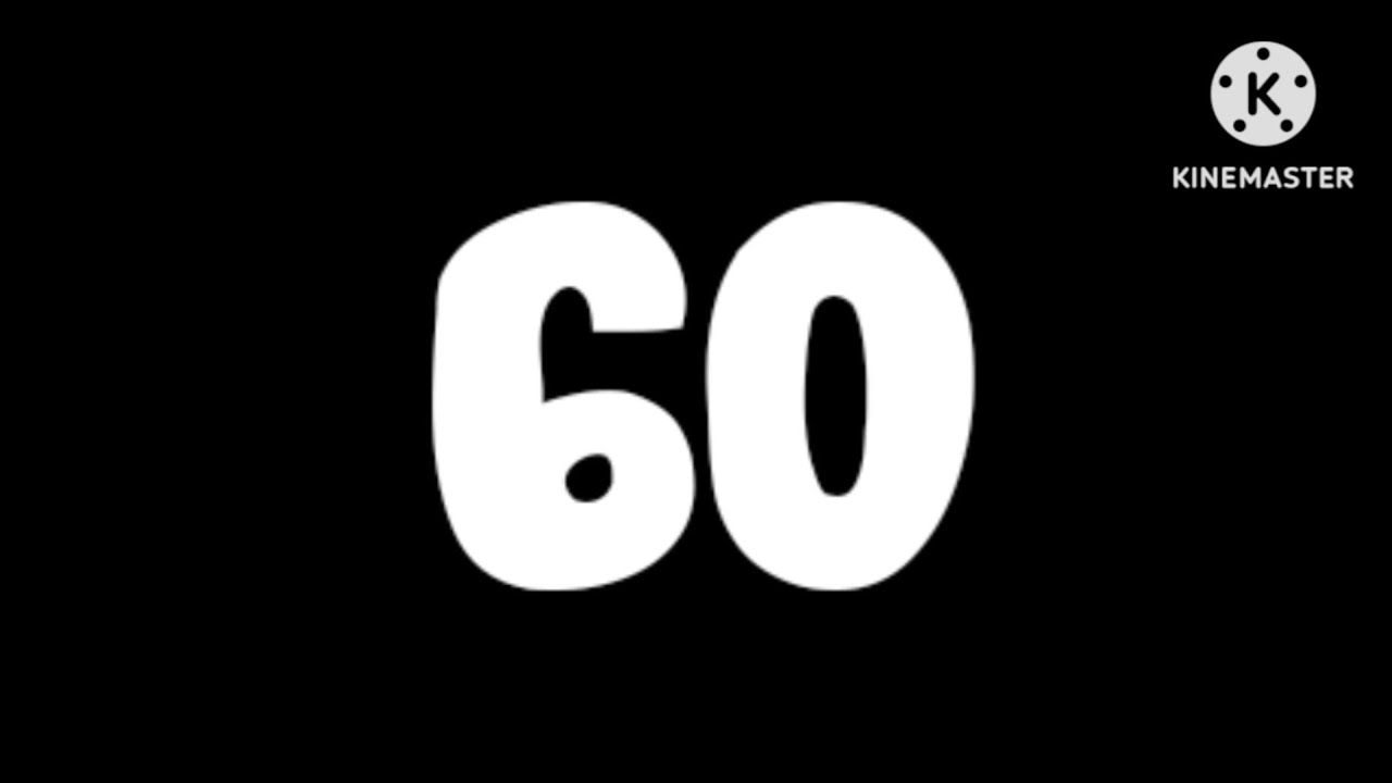 60 Second Countdown timer with Soundeffect - YouTube