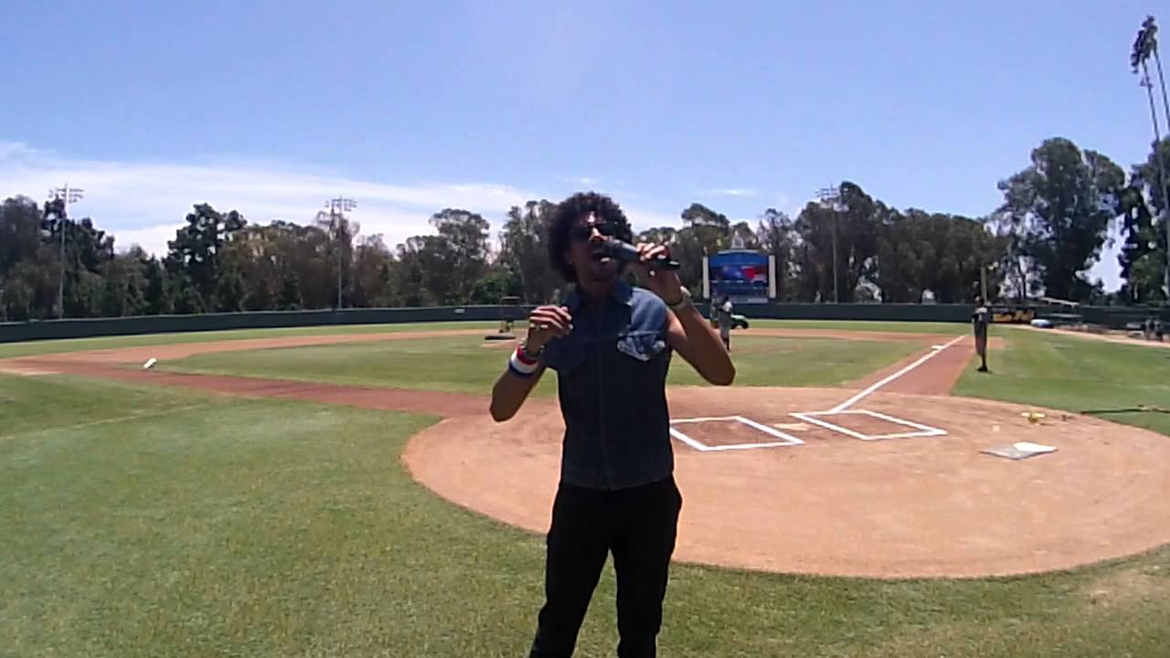 The National Anthem sung by Michael Cartwright - YouTube