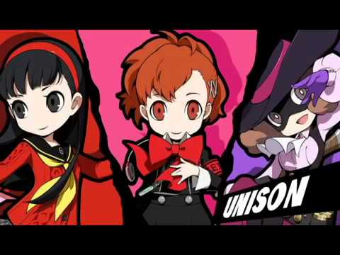 Persona Q2 FeMC Yukiko Haru Unison Attack - YouTube