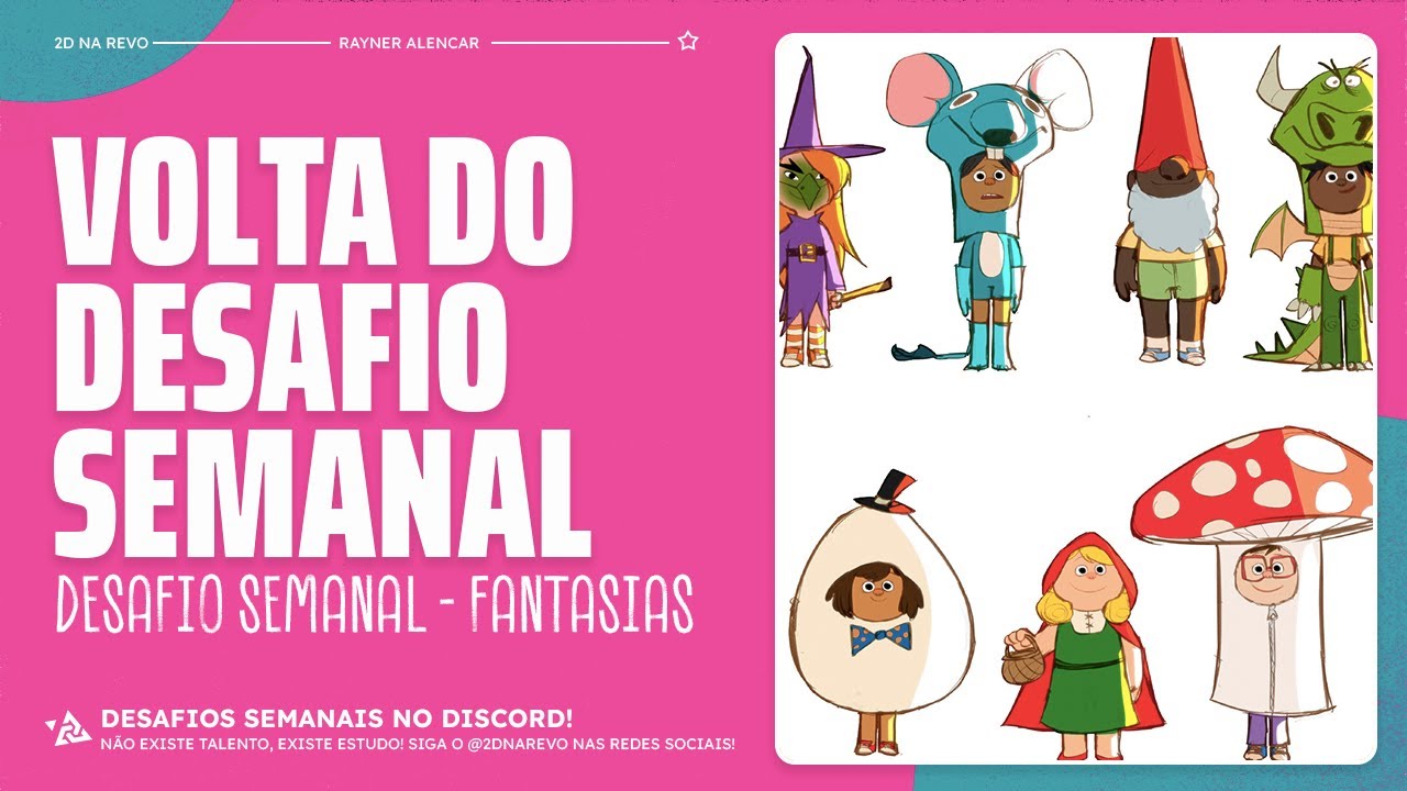 🔴 LIVE | Desafio da Semana: FANTASIAS! - Com Rayner Alencar - YouTube