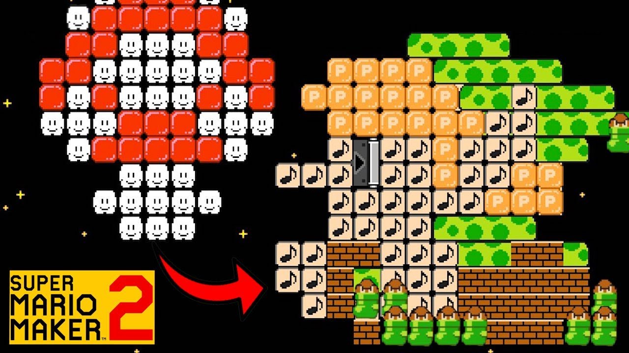 Super Mario Maker 2 - Link Uses SMB2 Mushroom? - YouTube