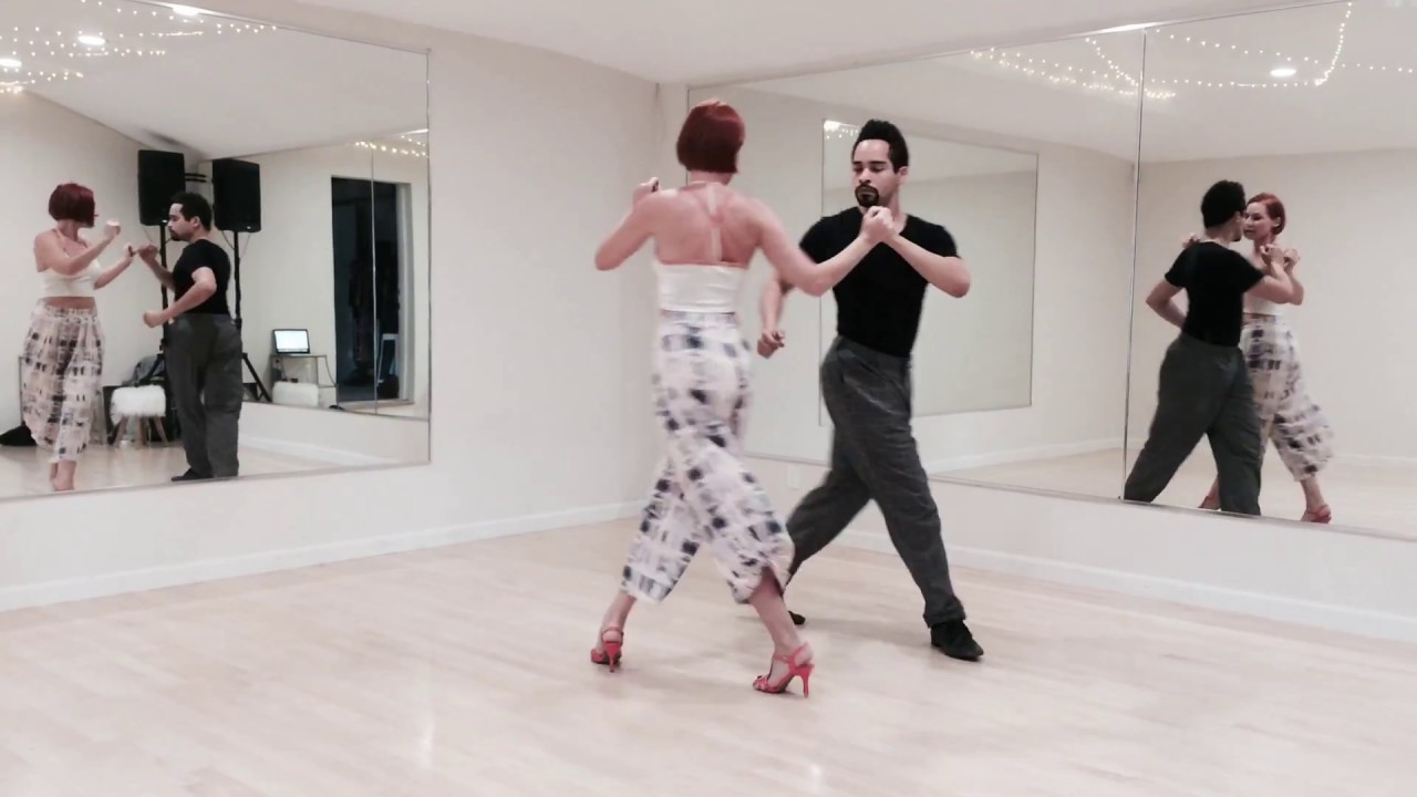 Tango Practice: Back Boleos - YouTube