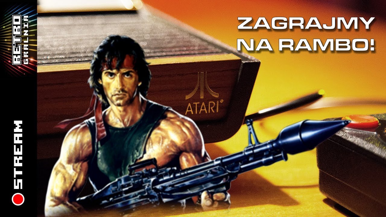 🔴 Atari 2600 - Rambo II - Zagrajmy na "oryginale" - YouTube
