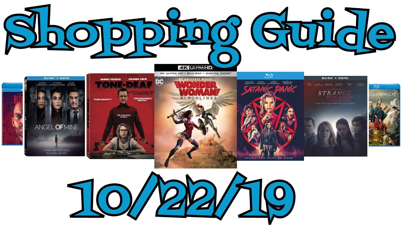New Blu-Ray, DVD Shopping Guide, and Reviews for 10/22/19 - YouTube
