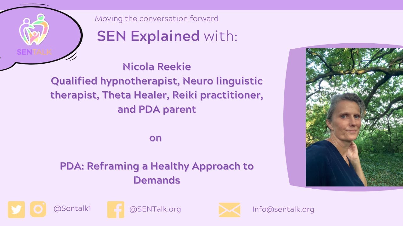 PDA: Reframing a Healthy Approach to Demands - YouTube
