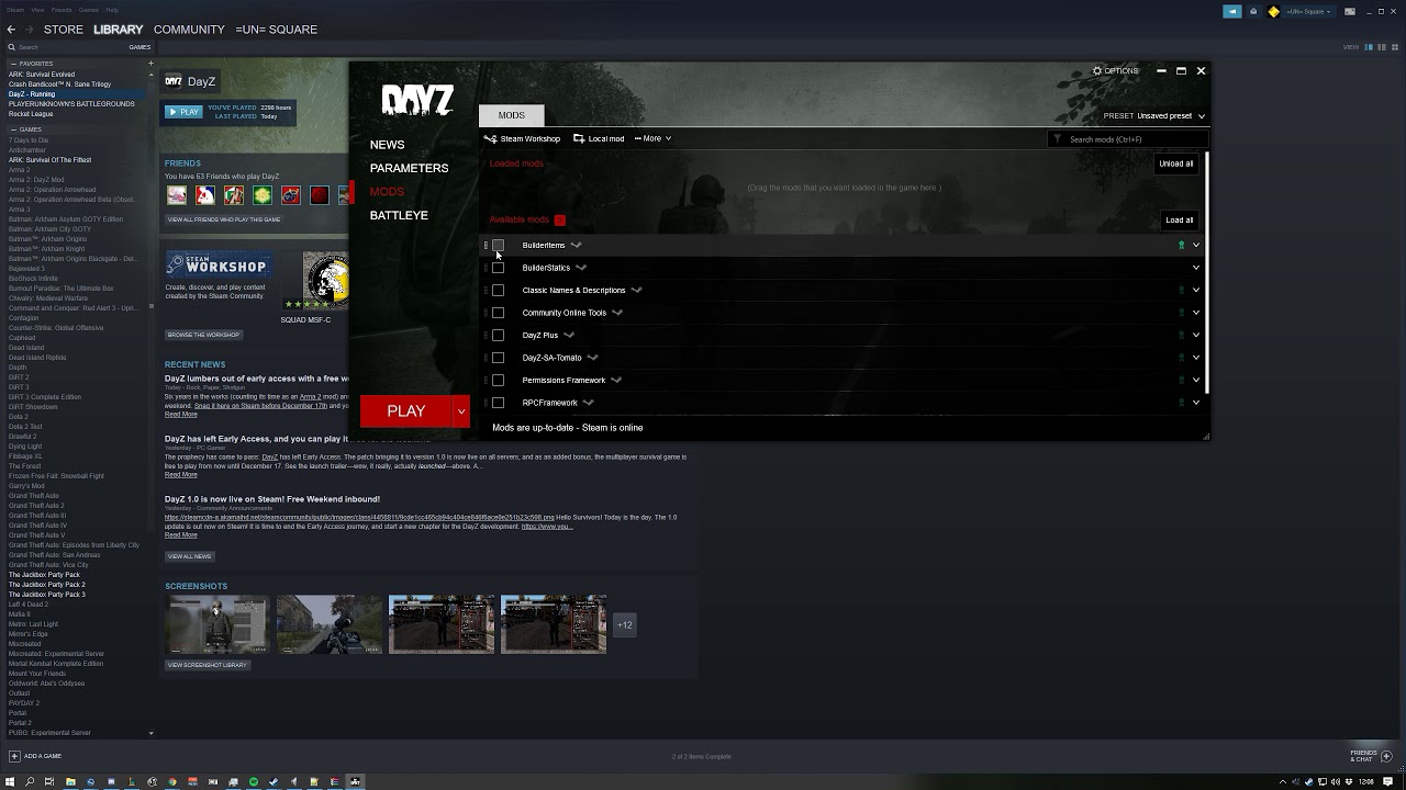 How to subscribe and run mods for DayZ - YouTube