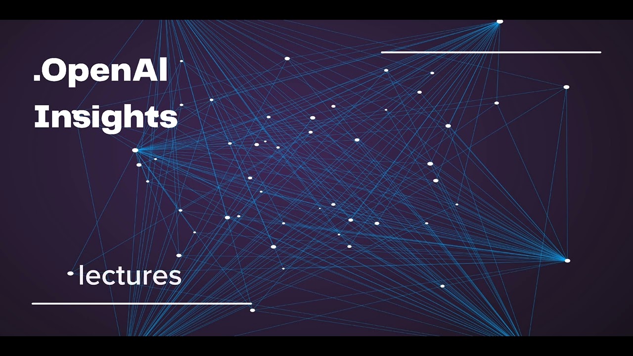 Welcome to the opening of the OpenAl Insights youtube channel #openAl # ...