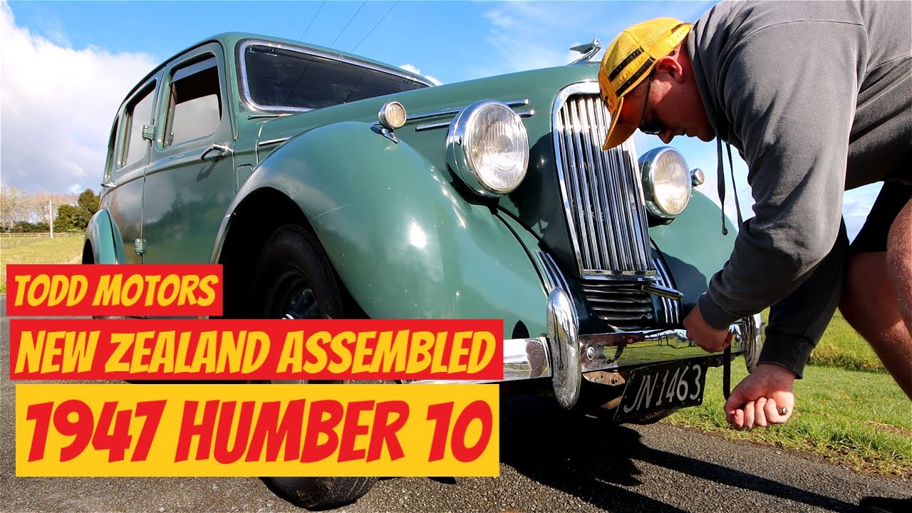 1947 Humber 10 | TODD MOTORS New Zealand - YouTube