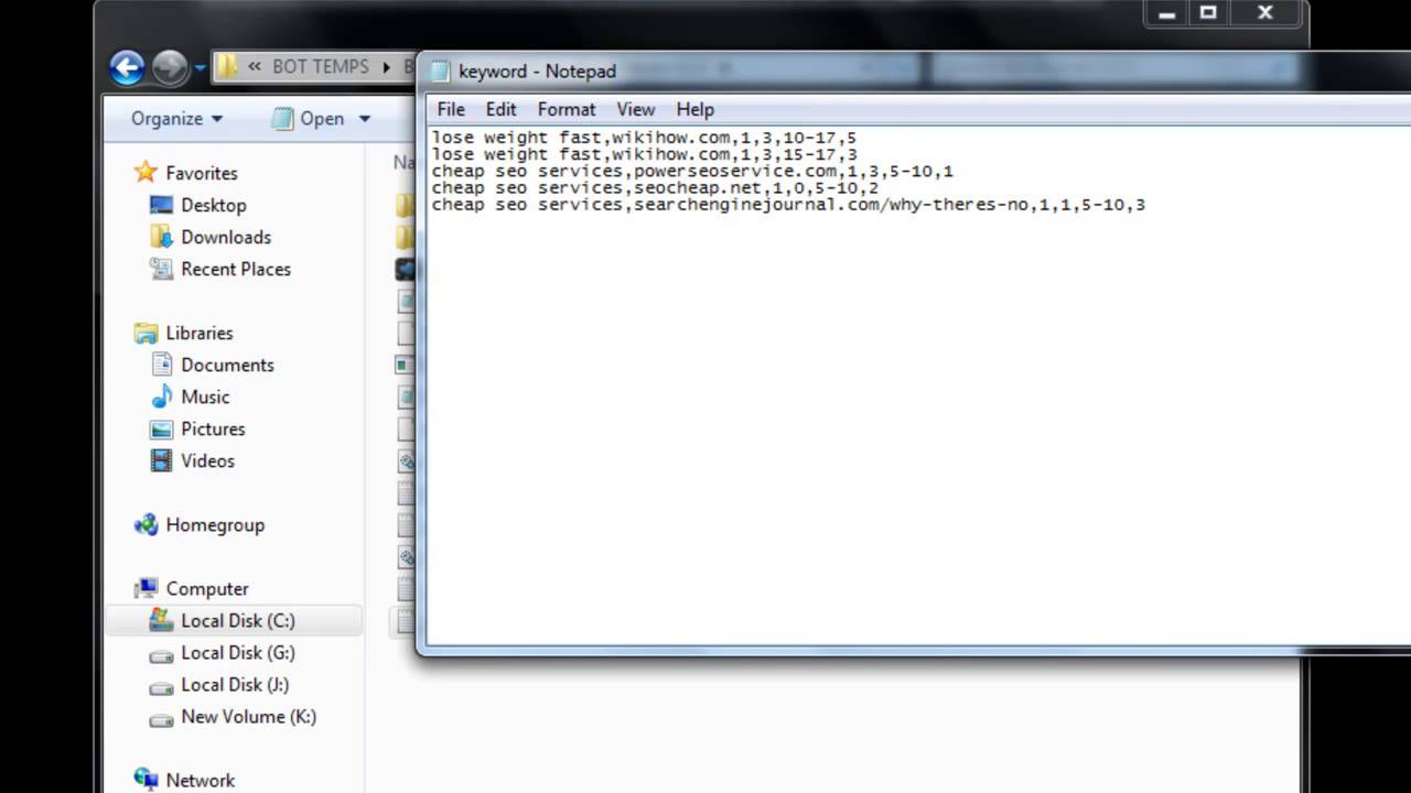 Google search bot keyword file creation 2 3 final - YouTube