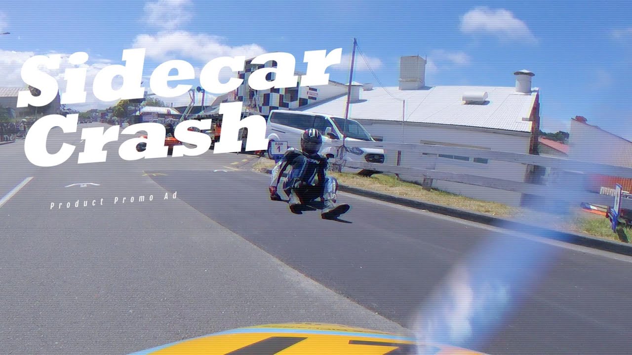 Sidecar Crash (Whanganui Cemetery Circuit) - YouTube