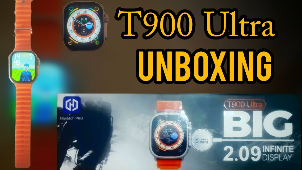T900 ultra / t800ultra watch unboxing - YouTube