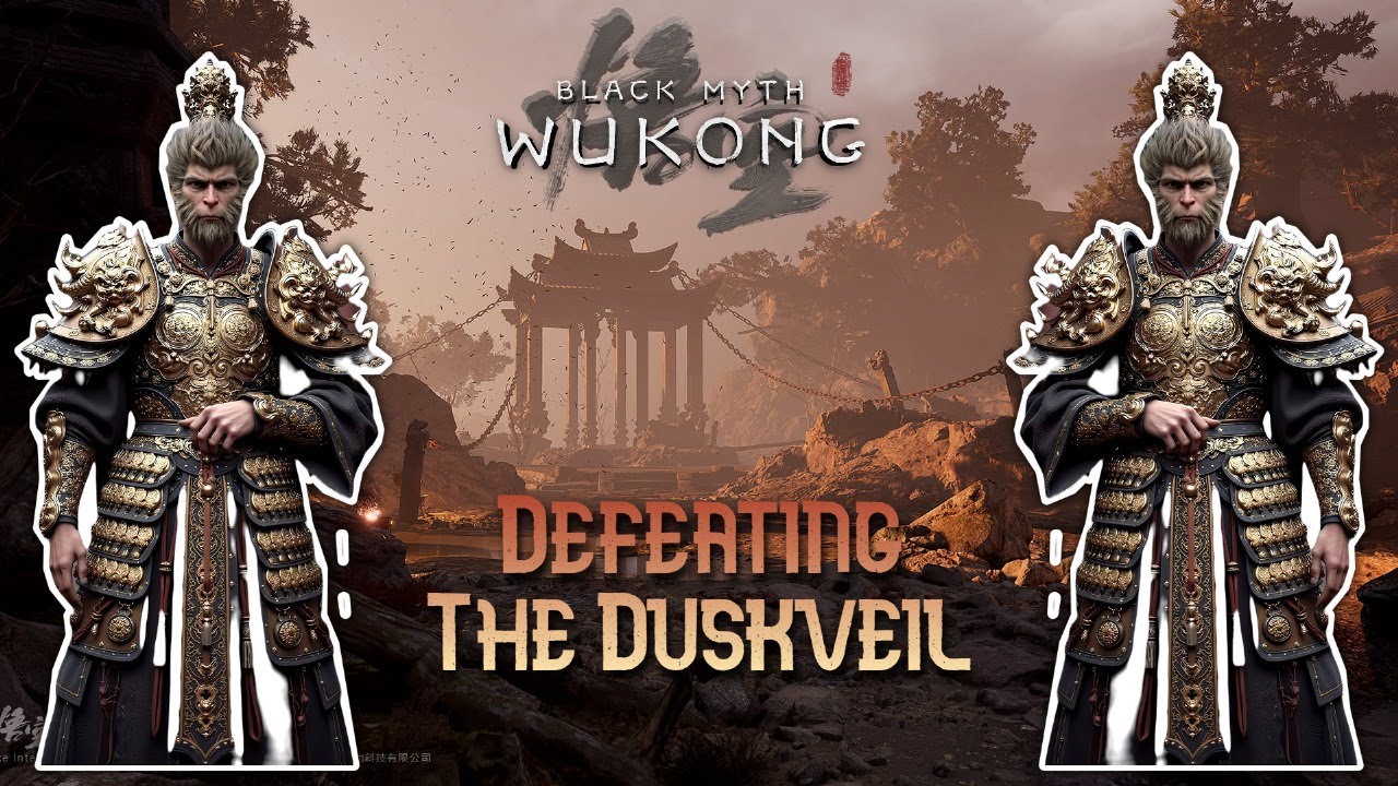 BLACK MYTH: WUKONG | Chapter 4 Boss Fight | THE DUSKVEIL (First Attempt ...