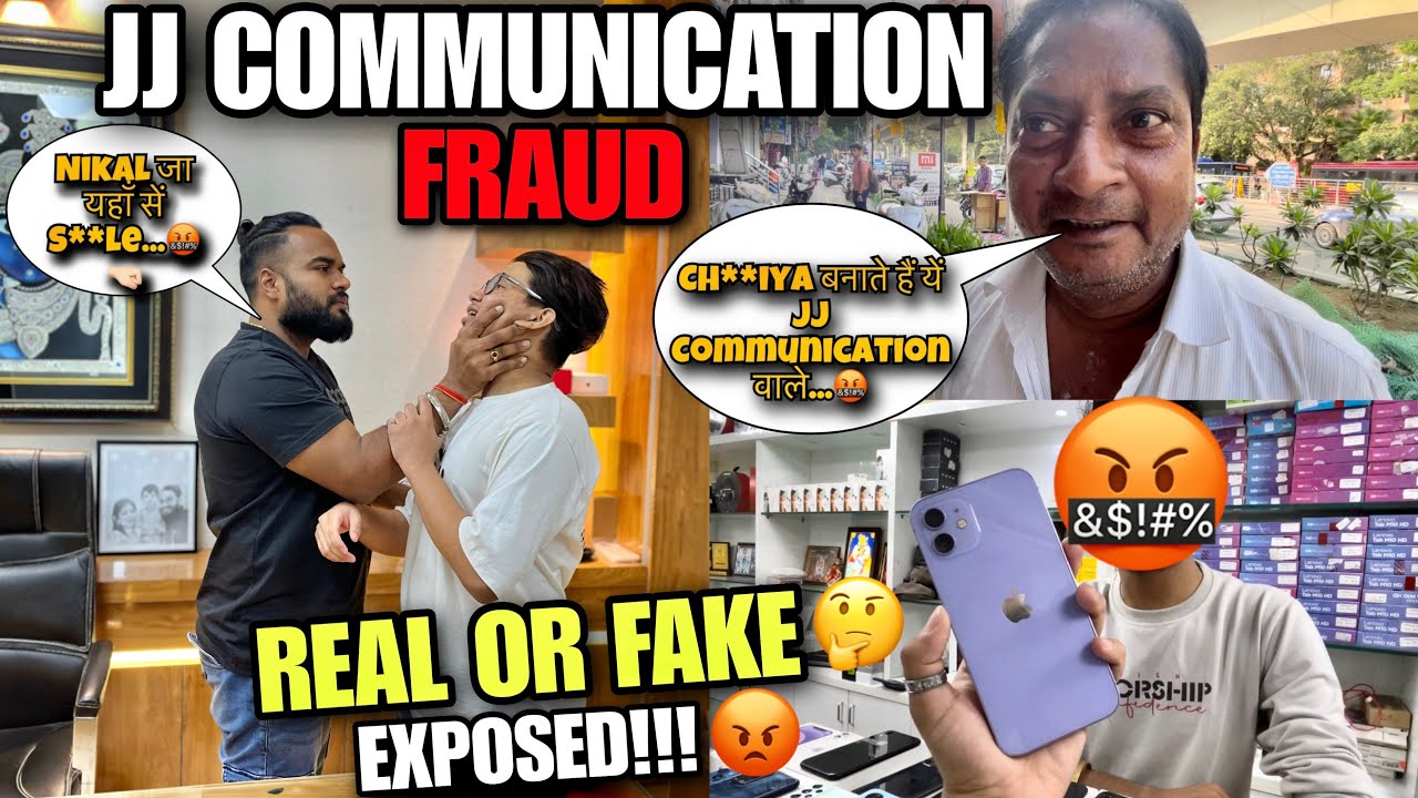 JJ Communcation Exposed!🤬 | @JJCommunication | JJ Communcation Fraud ...