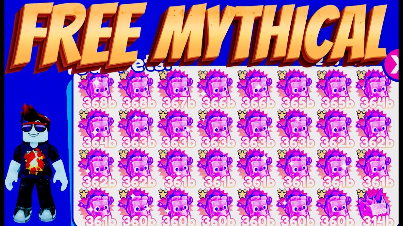 Roblox Pet Simulator X Live Mythical Pets Giveaway - Pet Sim X New Pets ...