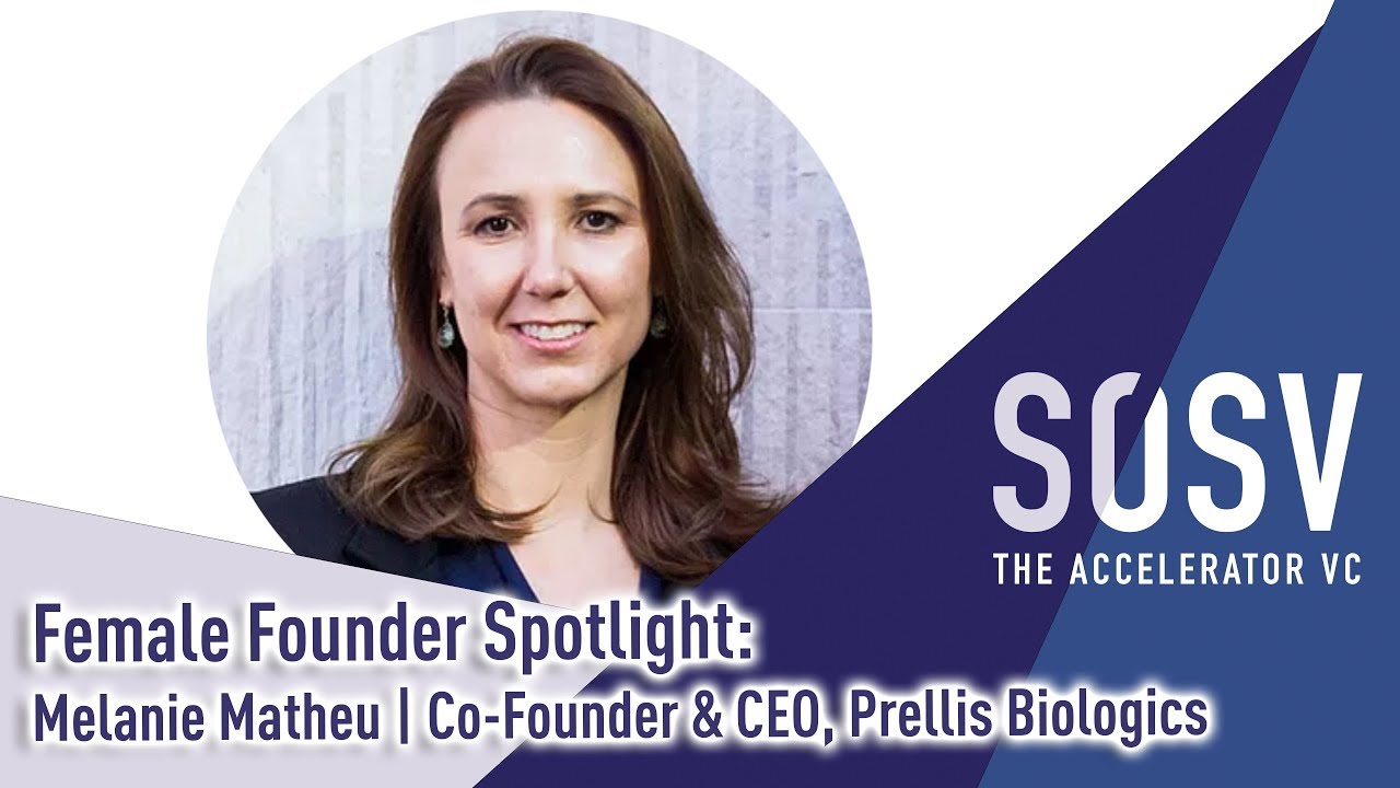 Female Founder Spotlight: Melanie Matheu, CEO of Prellis Biologics ...