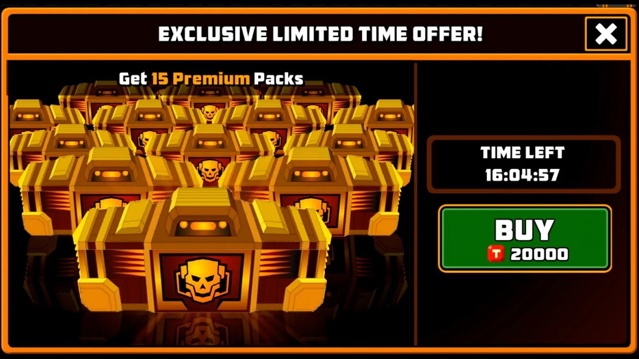 15 Premium Packs offer - set new record legendary pack in a row ...