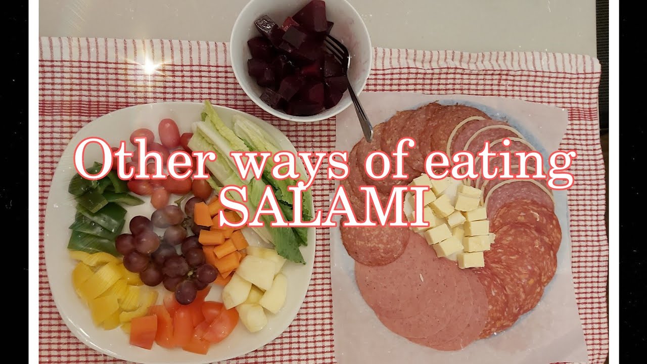 Other Ways of eating SALAMI/DeGanztv - YouTube