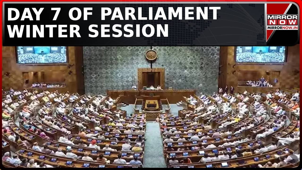 Watch: Parliament Winter Session 2024 Day 7 | Showdown Again In Lok ...