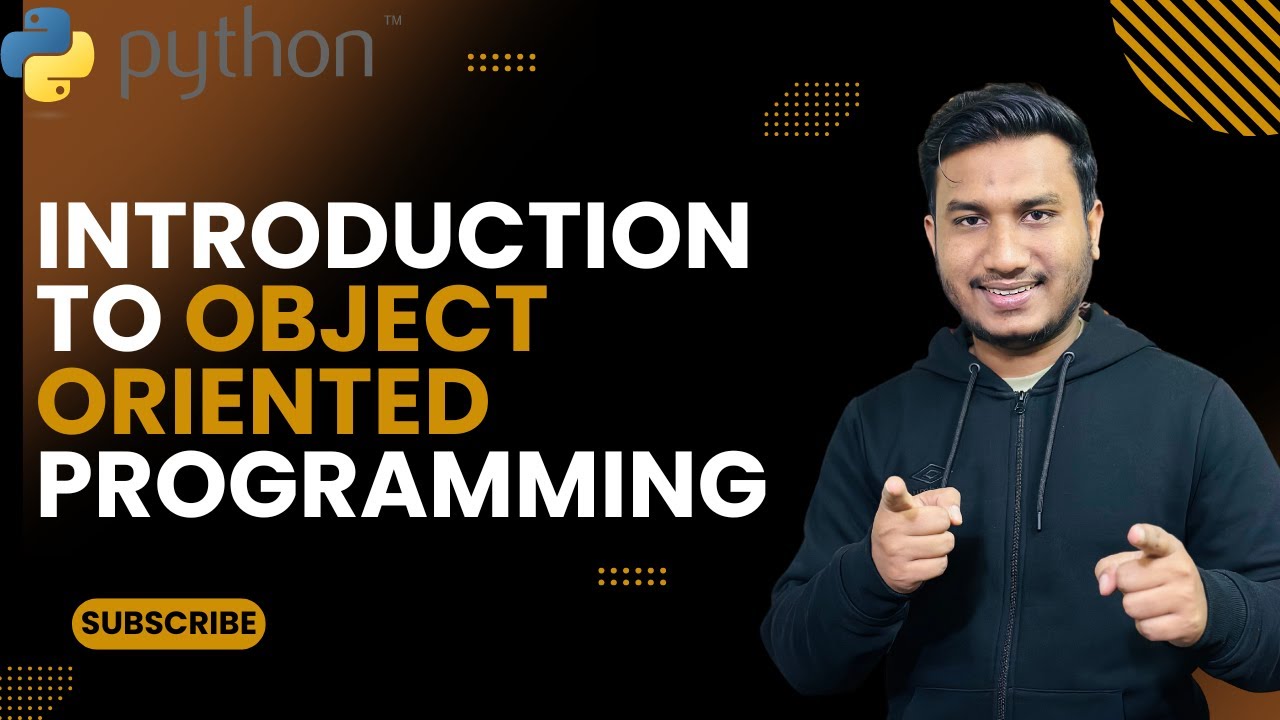 Introduction To Object Oriented Programming The Complete Python Course Basic To Advance