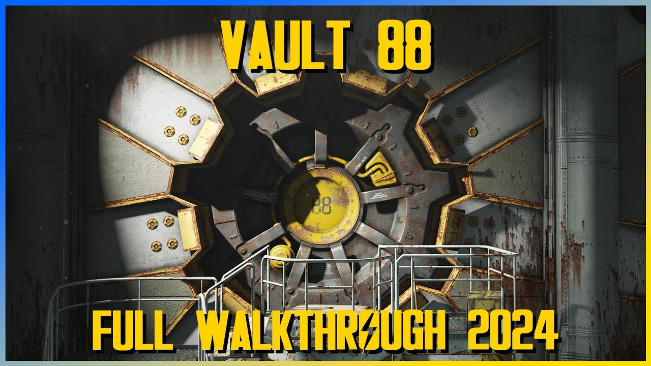 Fallout 4 Vault 88 Full Gameplay Walkthrough (2024) - YouTube