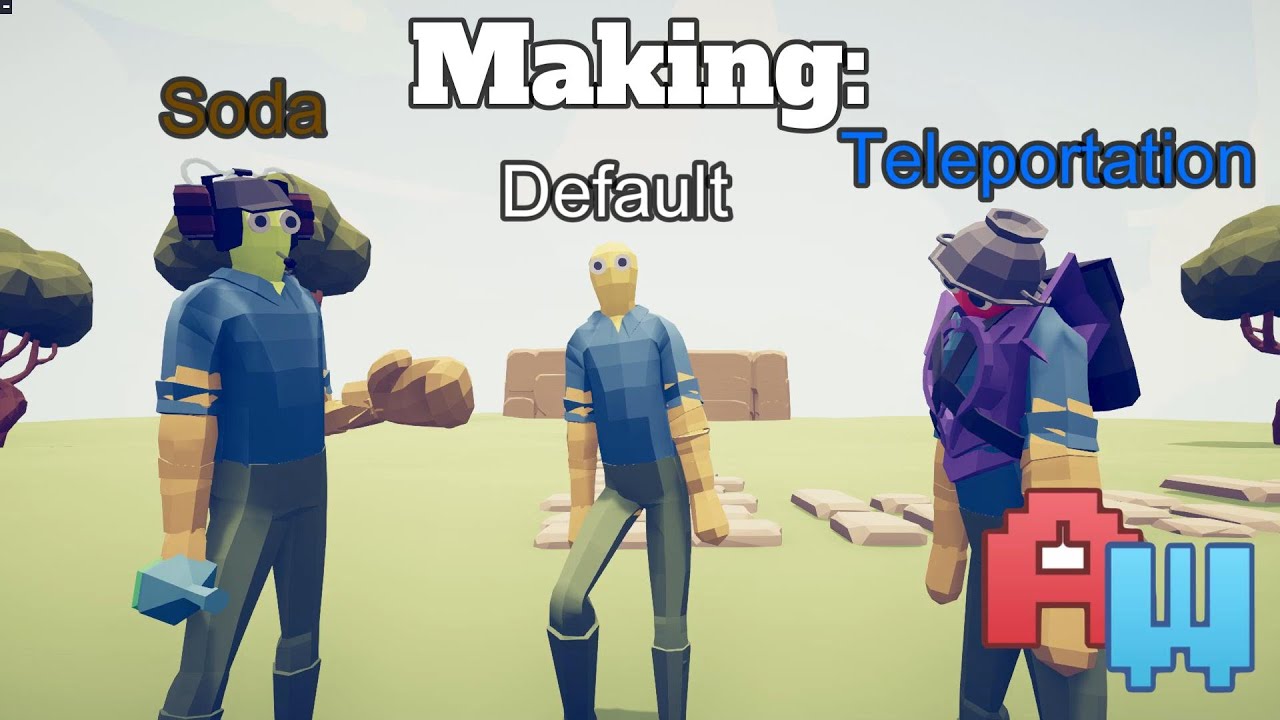 TABS | Making Roblox Ability Wars Default, Soda, & Teleportation in ...